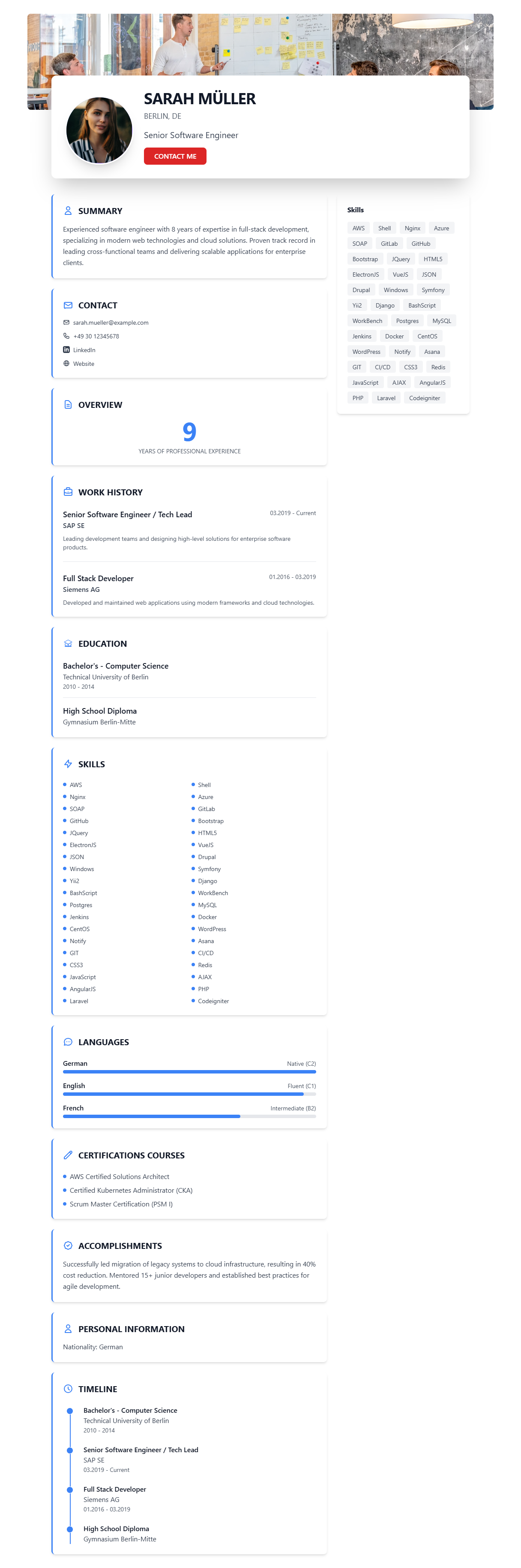 GetCVReady - Professional Resume & CV Builder | Create Your Perfect ...